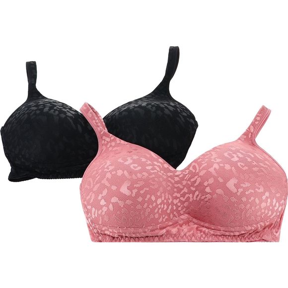 Rhonda Shear | Intimates & Sleepwear | Rhonda Shear 2pc Jacquard Molded ...